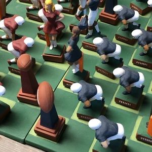 Other | Alabama Auburn With Stadium Football Chess Set | Poshmark